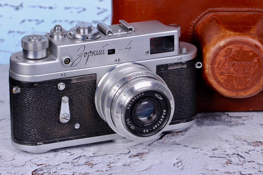 ZORKI-4 35 Mm Rangefinder Soviet Camera Film Camera Lens INDUSTAR 50mm F3.5 Camera USSR - Etsy
