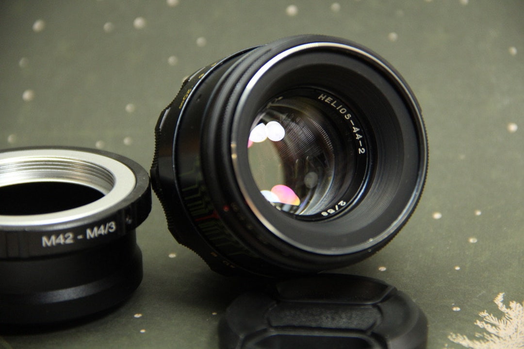 PETZVAL - Modified From Swirly Bokeh Vintage Lens HELIOS-44-2 + Micro 4/3 - Etsy