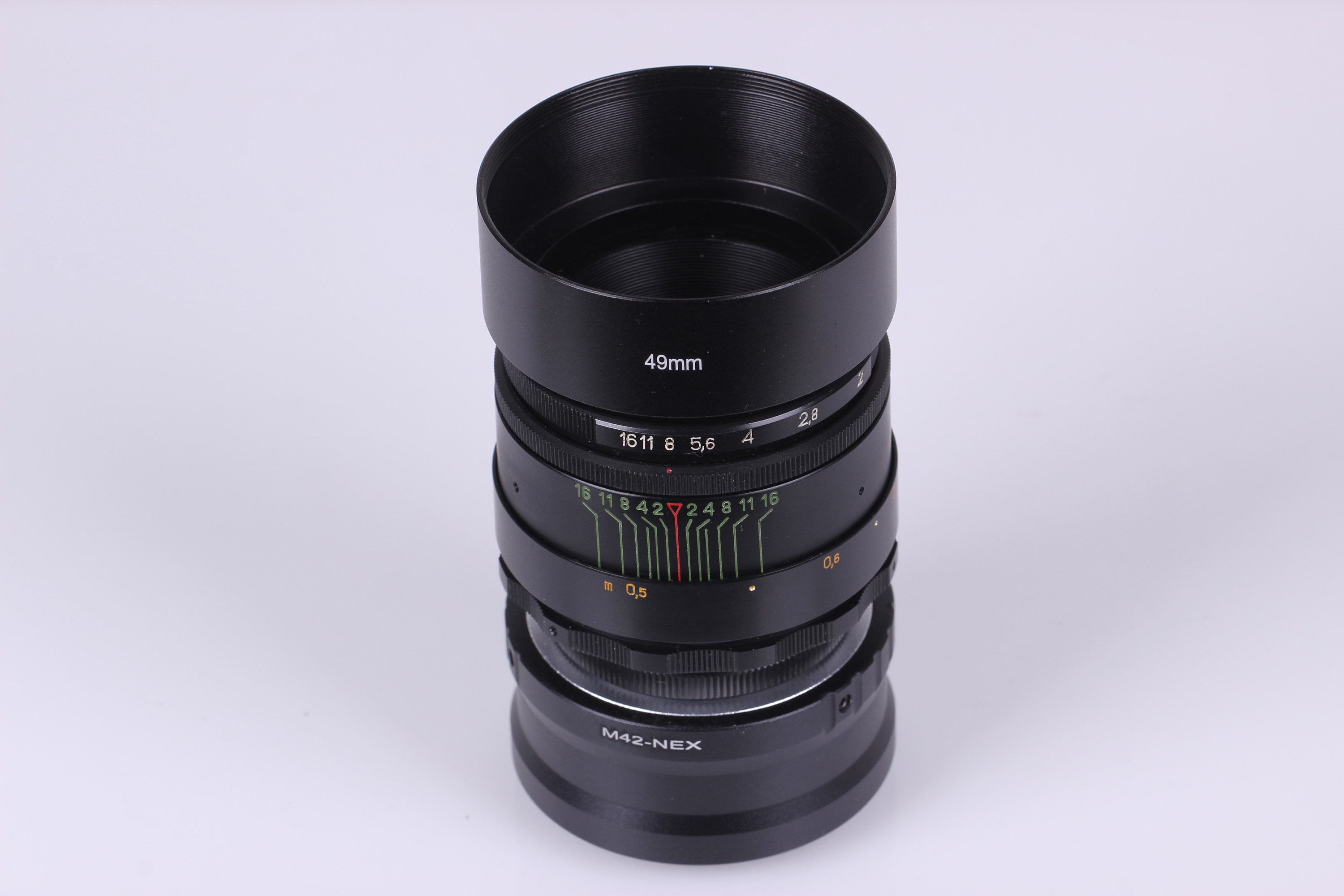 PETZVAL Modified From HELIOS-44-2 Soviet Lens Adapter Sony E - Etsy