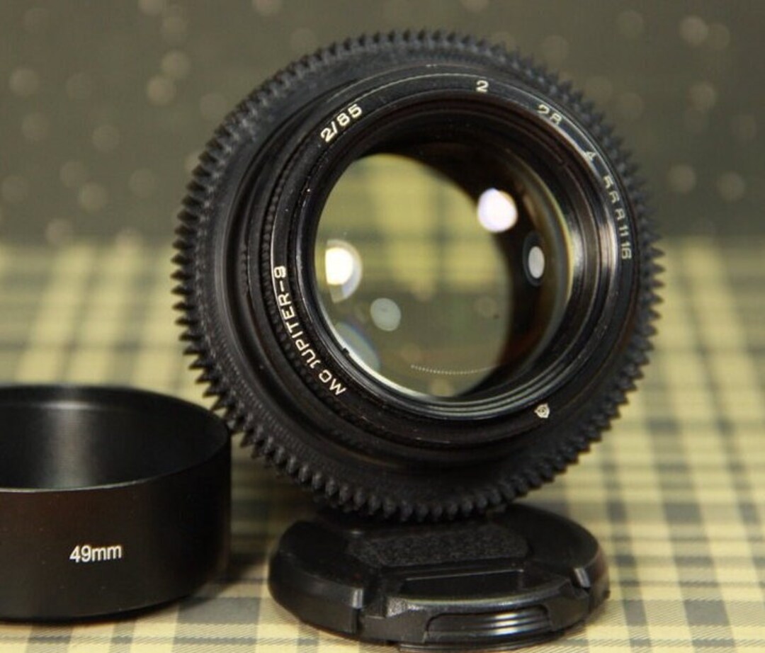 JUPITER-9 F,2/85mm Portrait Soviet Lens M42 Sony E NEX Adapter - Etsy