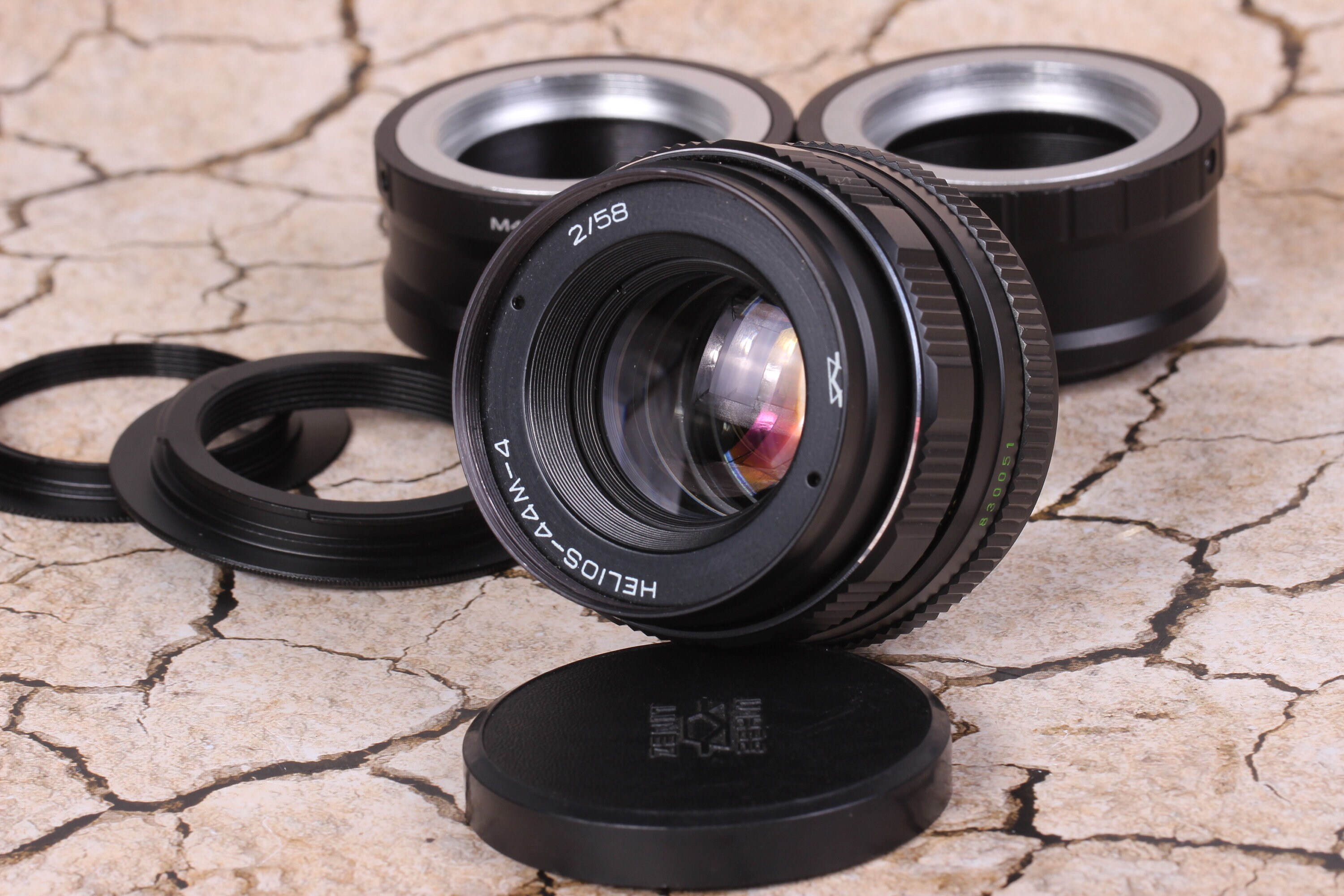 PETZVAL Swirly Bokeh Modified Lens From MC Helios-44m-4, Sony E Nex, Micro 4/3, Canon EOS, Nikon ...