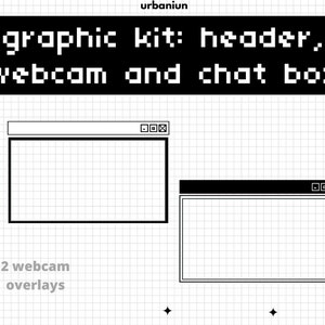 Aesthetic Windows Stream Overlay Package Twitch Overlay - Etsy Canada