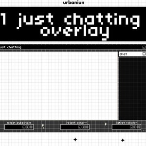 Aesthetic Windows Stream Overlay Package Twitch Overlay - Etsy Canada
