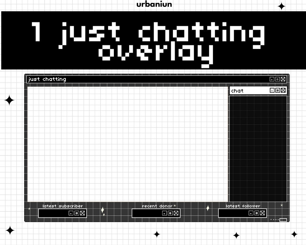 Aesthetic Windows Stream Overlay Package Twitch Overlay - Etsy Canada