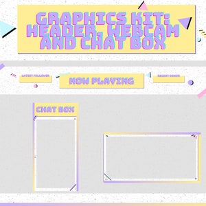 Retro Twitch Overlay Animated Package 90s Stream Package - Etsy