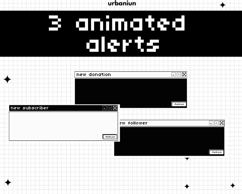 Aesthetic Windows Stream Overlay Package Twitch Overlay - Etsy Canada