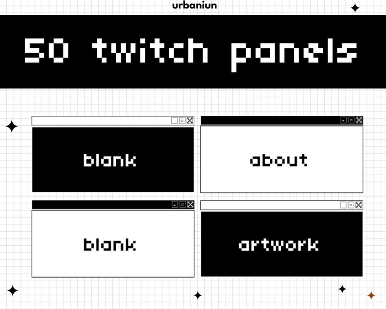 Aesthetic Windows Stream Overlay Package Twitch Overlay - Etsy Canada