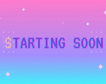 Twitch Starting Soon Girly - Etsy