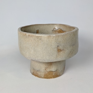 Cute Earthy Ceramic Pot, Unique Handmade Plant Pot and Water Tray ...