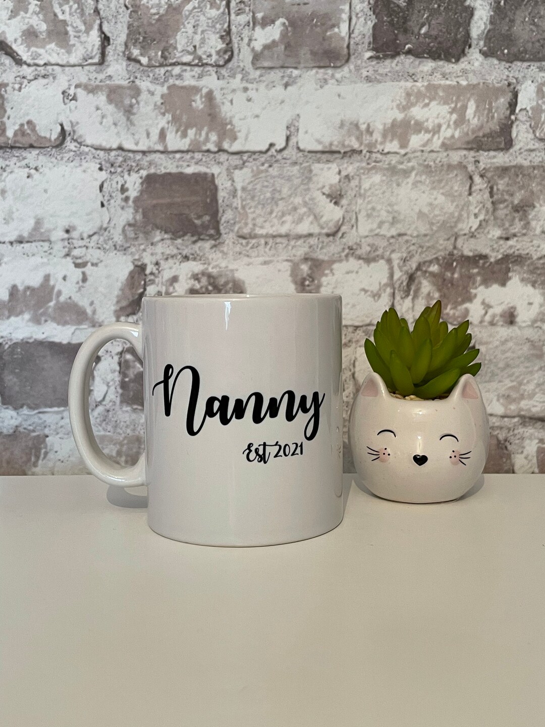 Personalised New Born Gift, Nanny Mug, New Nan, Baby Shower Mug, New ...