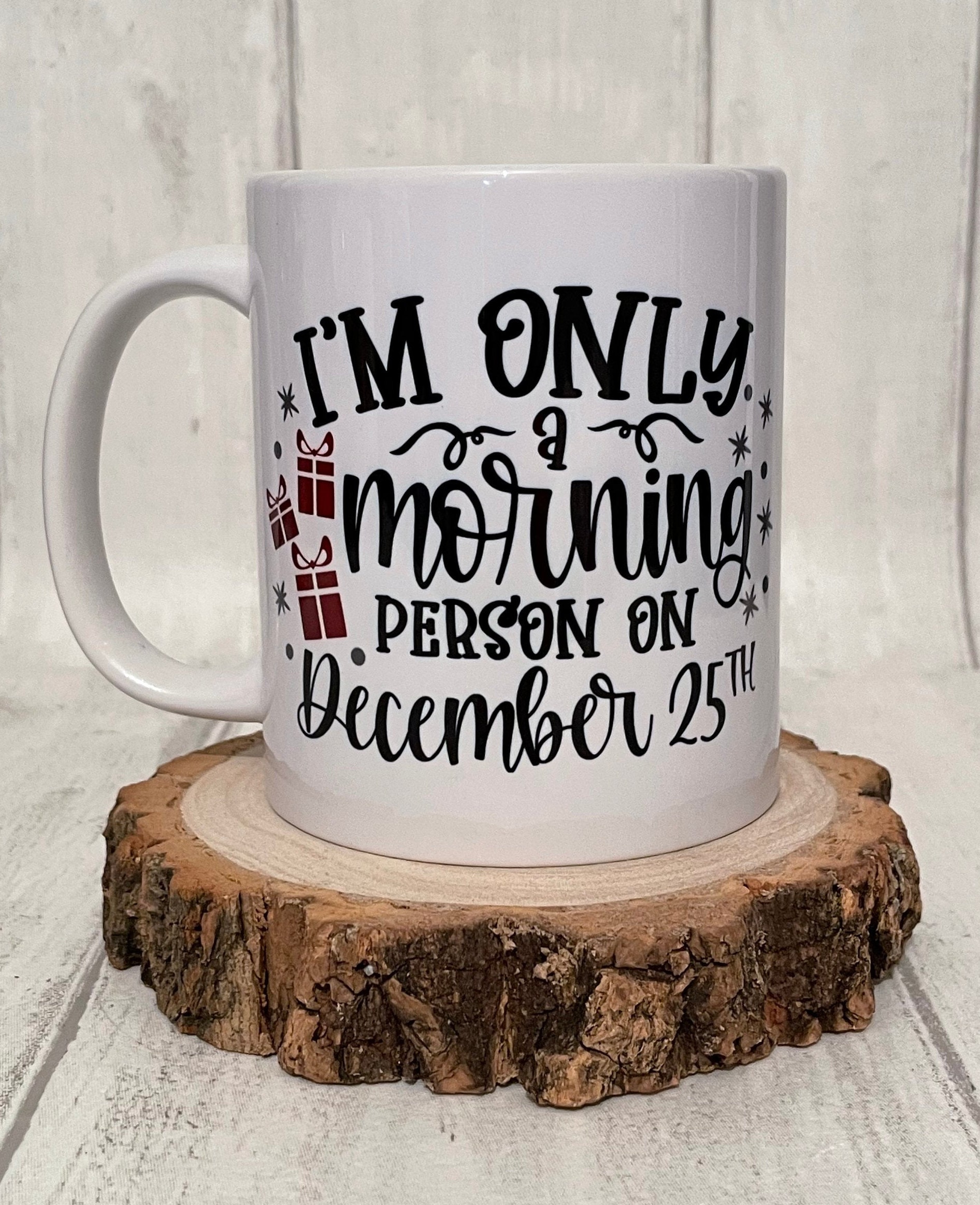 Christmas Mug Santa Mug Christmas Day Hot Chocolate Mug | Etsy