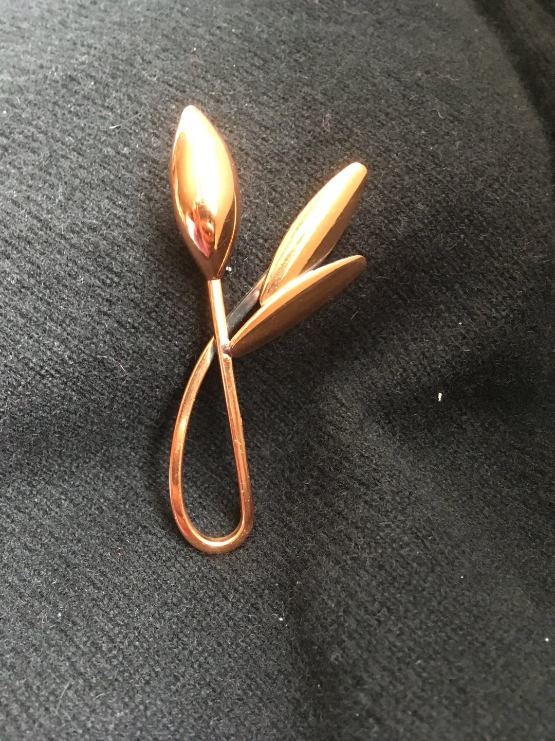 Modernist COPPER Brooch Abstract Wearable Art - Etsy