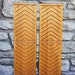 Chevron Wood Shutters, Cedar Shutters, Cottage Shutters, Rustic ...