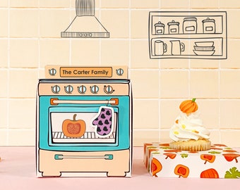 Printable Oven Box - Etsy