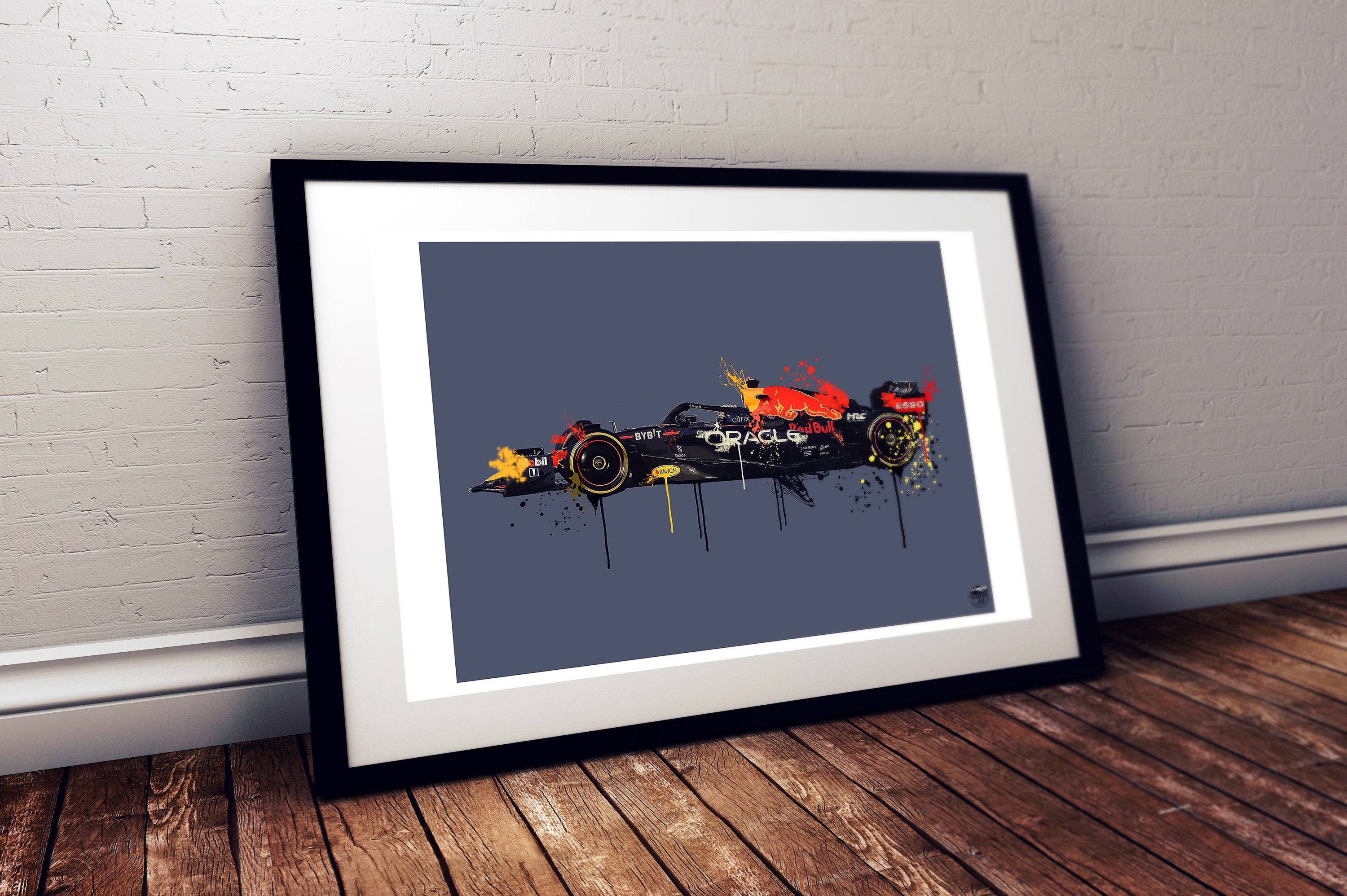 Max Verstappen 2023 Red Bull Print Max Verstappen Artwork, Formula 1 ...