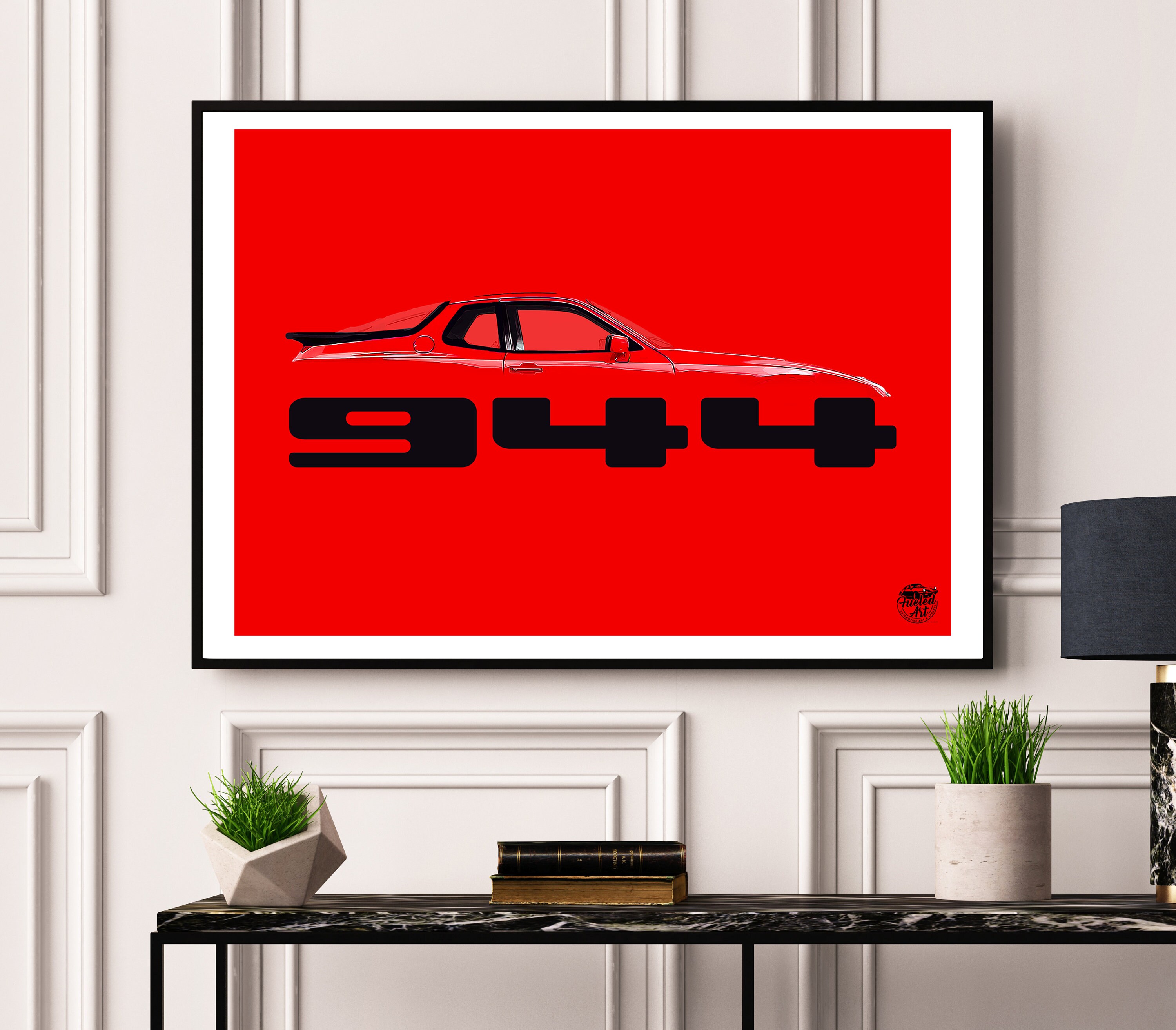 Porsche 944 Print Porsche 944 Wall Art Porsche Print - Etsy UK