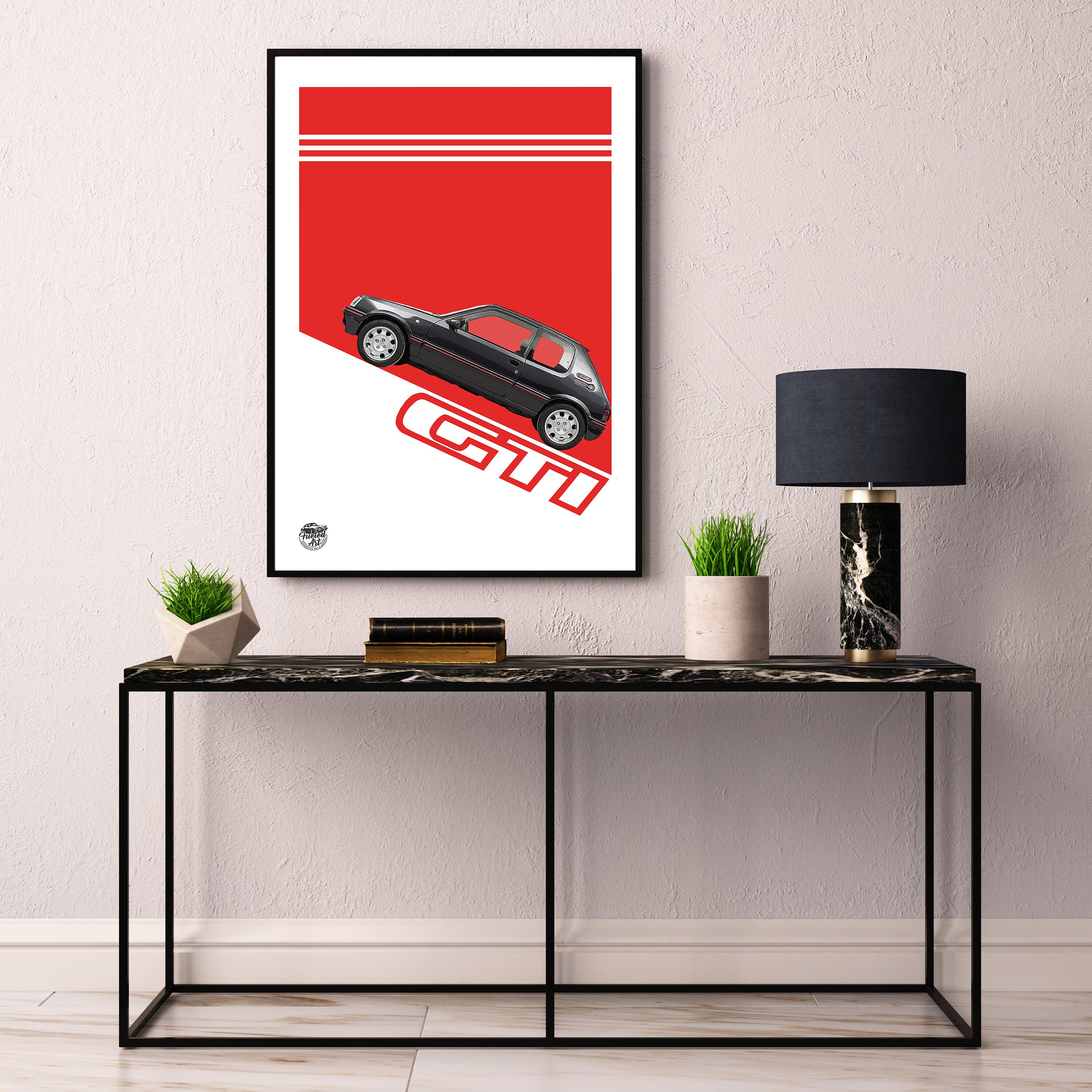 Peugeot 205 GTI Print Peugeot 205 GTI Poster Hot Hatch - Etsy