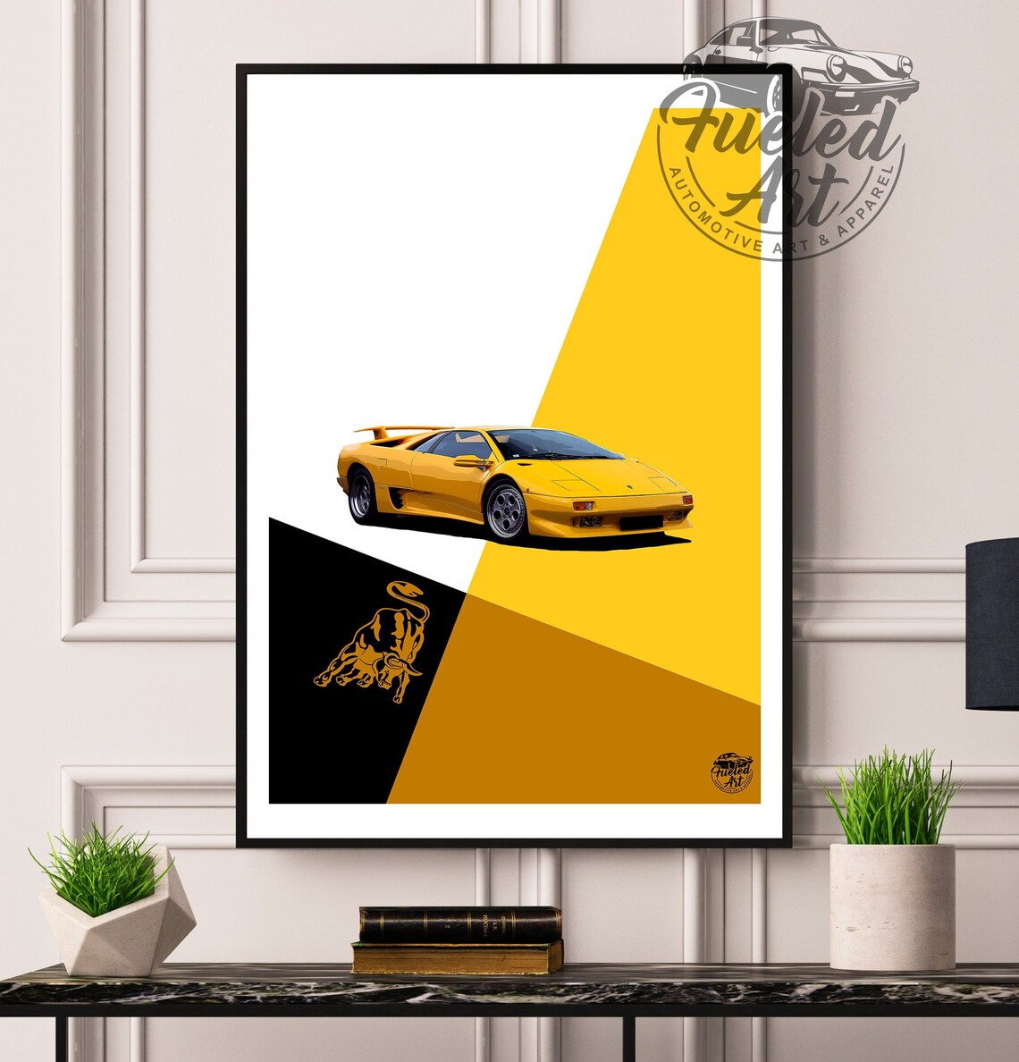 Lamborghini Diablo Print Lamborghini Diablo Wall Art - Etsy