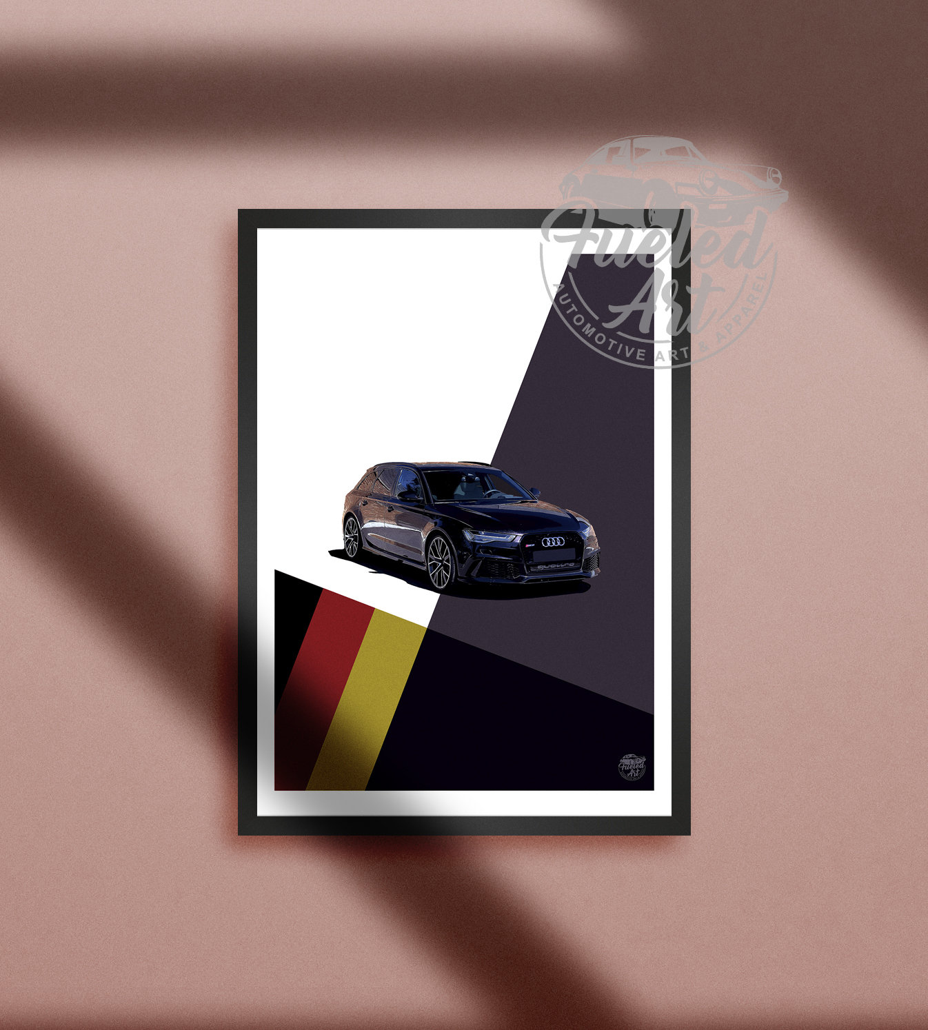 Audi RS6 Avant Print Audi RS6 Avant Wall Art, Supercar Wall Art, Audi ...