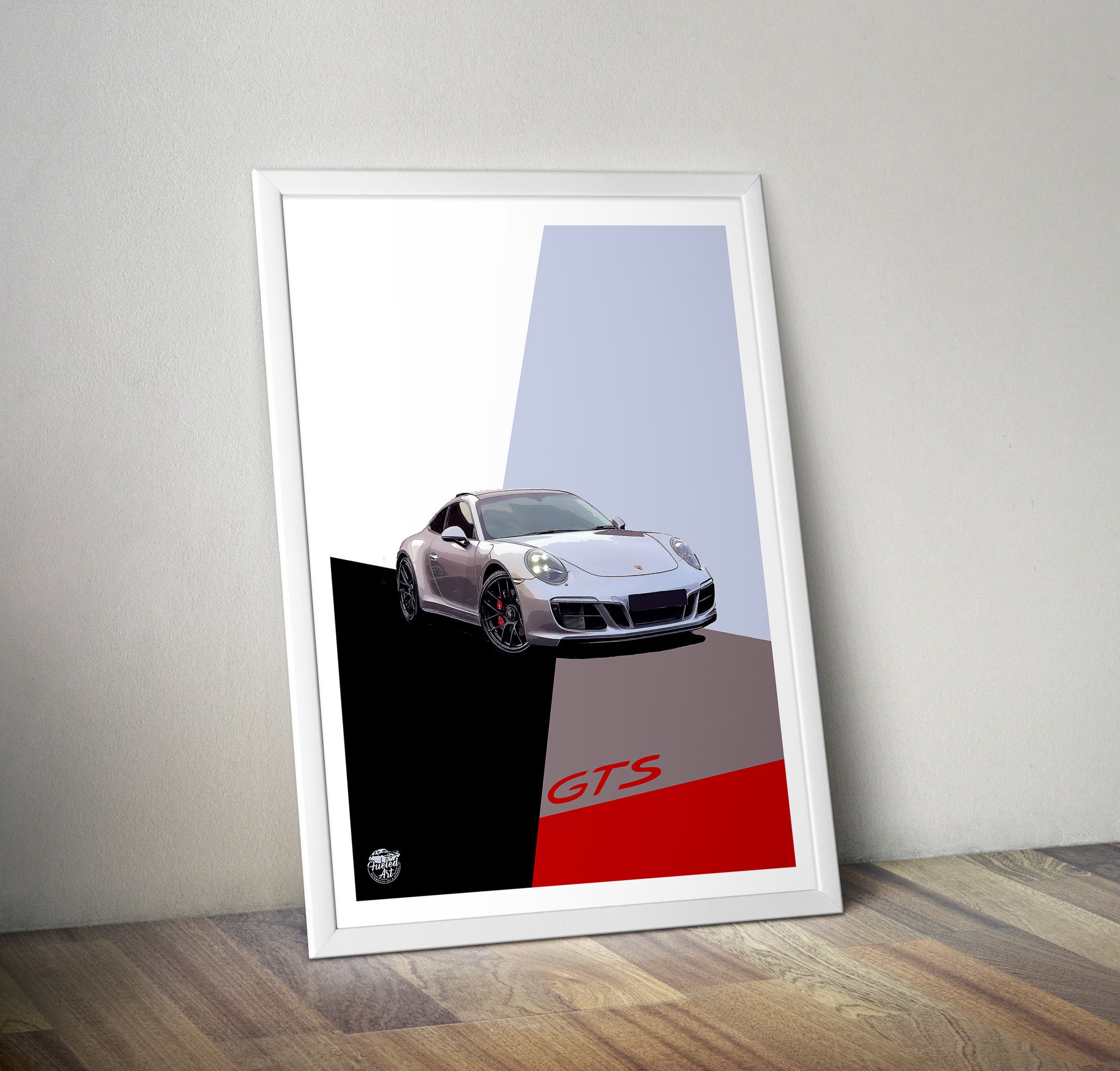 Porsche 911 991 GTS Print Porsche 911 991 GTS Wall Art, Porsche 911 991 ...