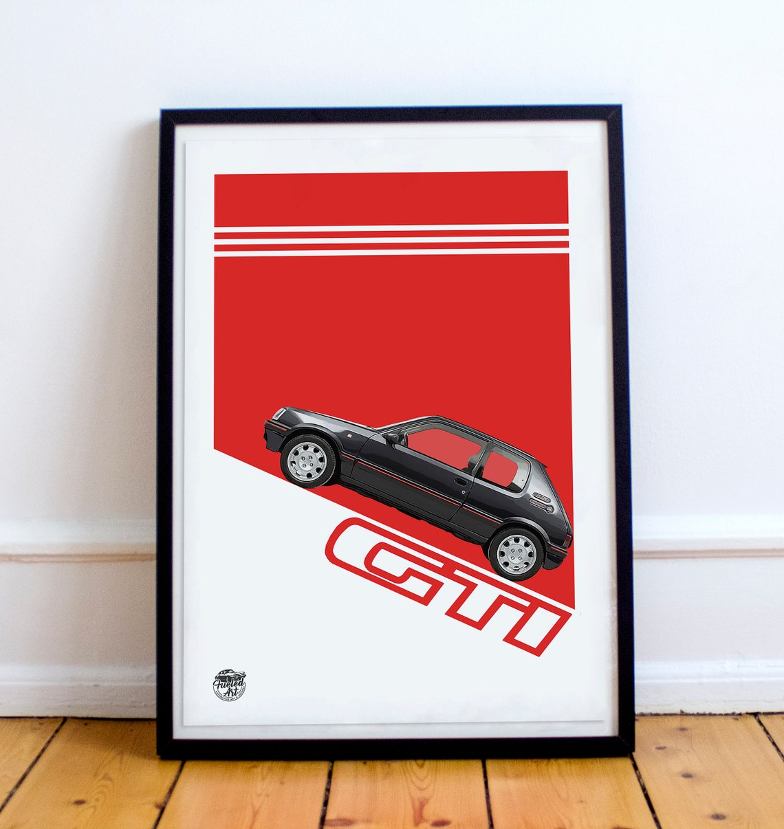 Peugeot 205 GTI Print Peugeot 205 GTI Poster Hot Hatch - Etsy