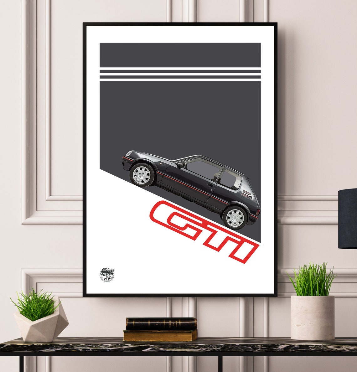 Peugeot 205 GTI Print Peugeot 205 GTI Poster Hot Hatch - Etsy
