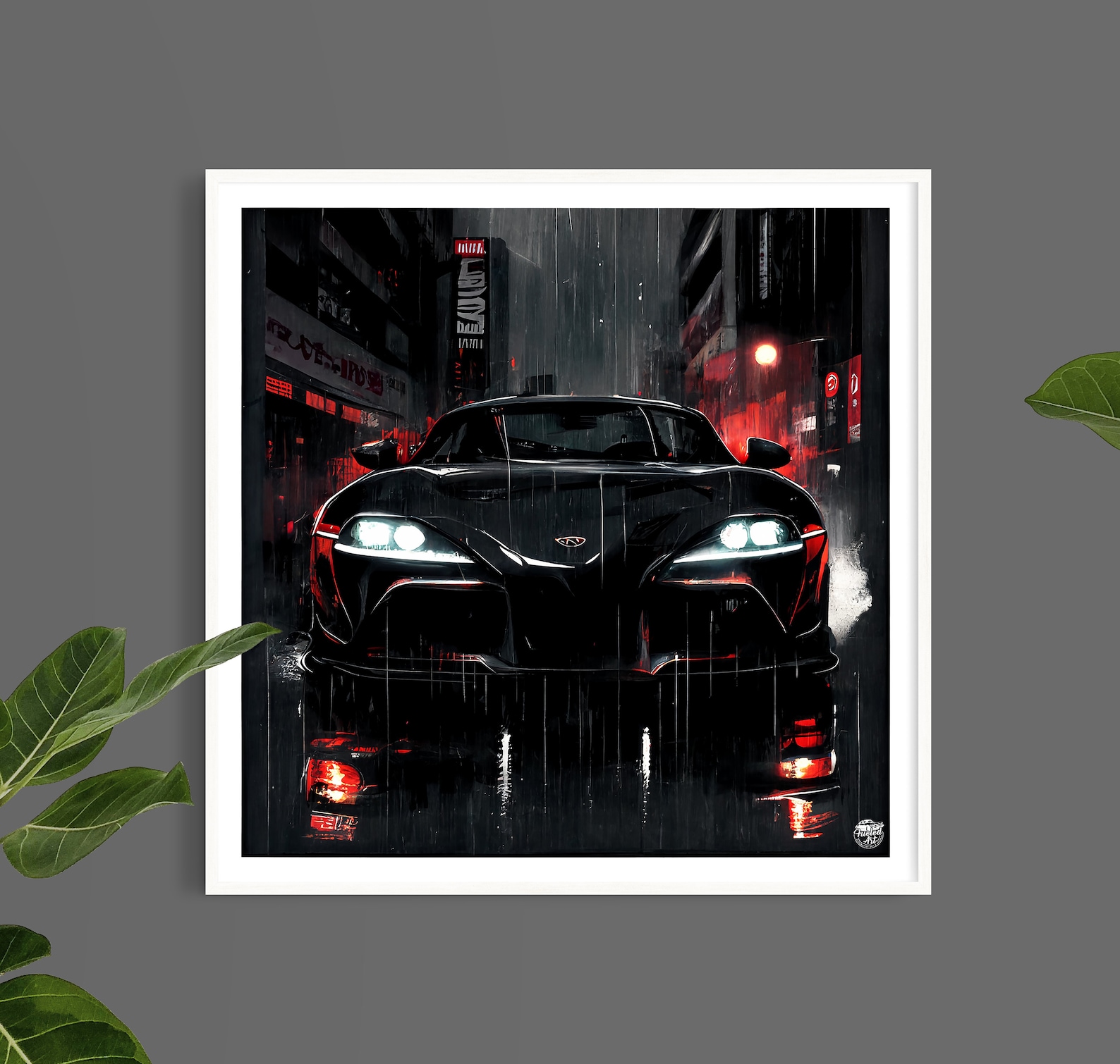 Toyota Supra Mk5 Print JDM Car Poster, Toyota Supra Mk5 Poster, JDM ...