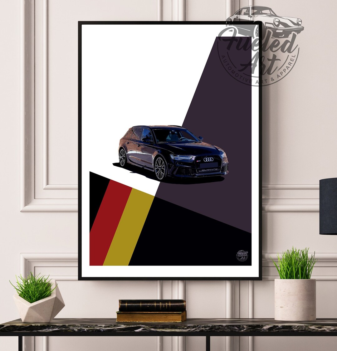 Audi RS6 Avant Print Audi RS6 Avant Wall Art, Supercar Wall Art, Audi ...