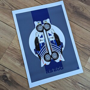 Ford RS200 Print Motorsport Poster, Ford RS200 Poster, Motorsport Print ...