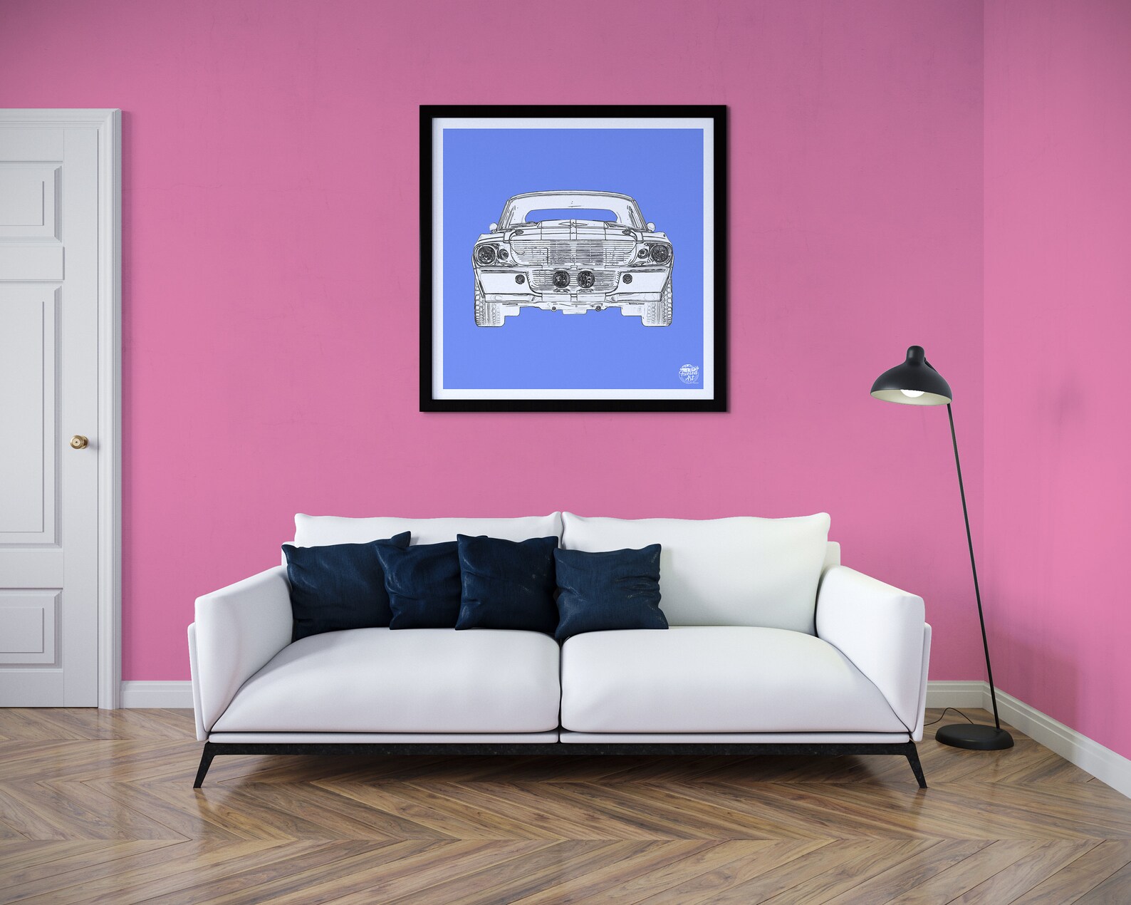 Ford Mustang GT500 Print Ford Wall Art Ford Mustang Wall - Etsy