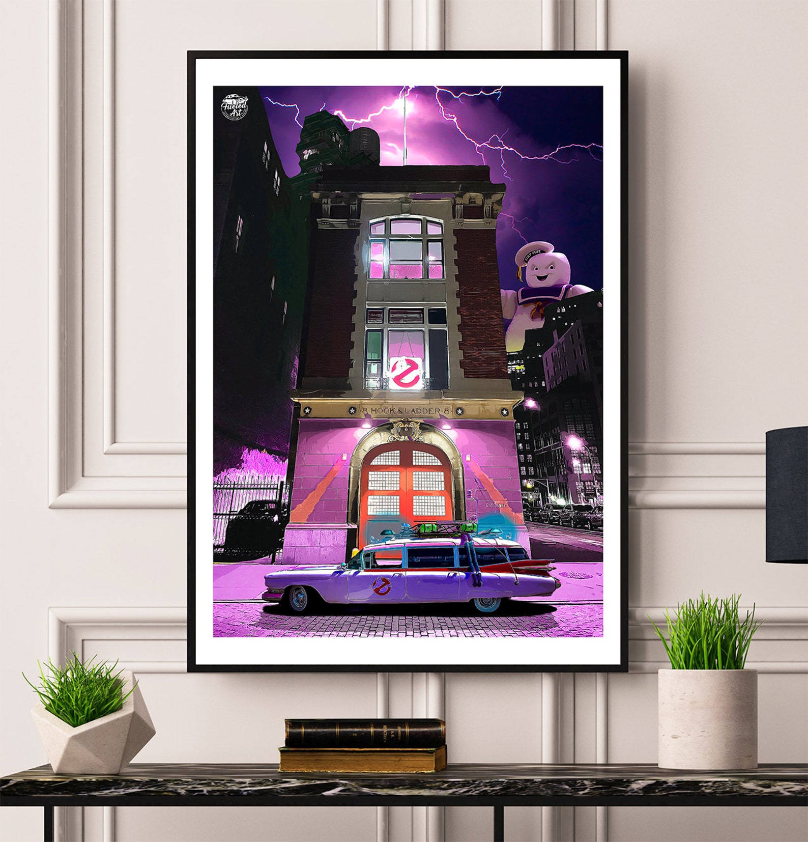 Ghostbusters Ecto 1 Print Ghostbusters Ecto 1 Poster - Etsy