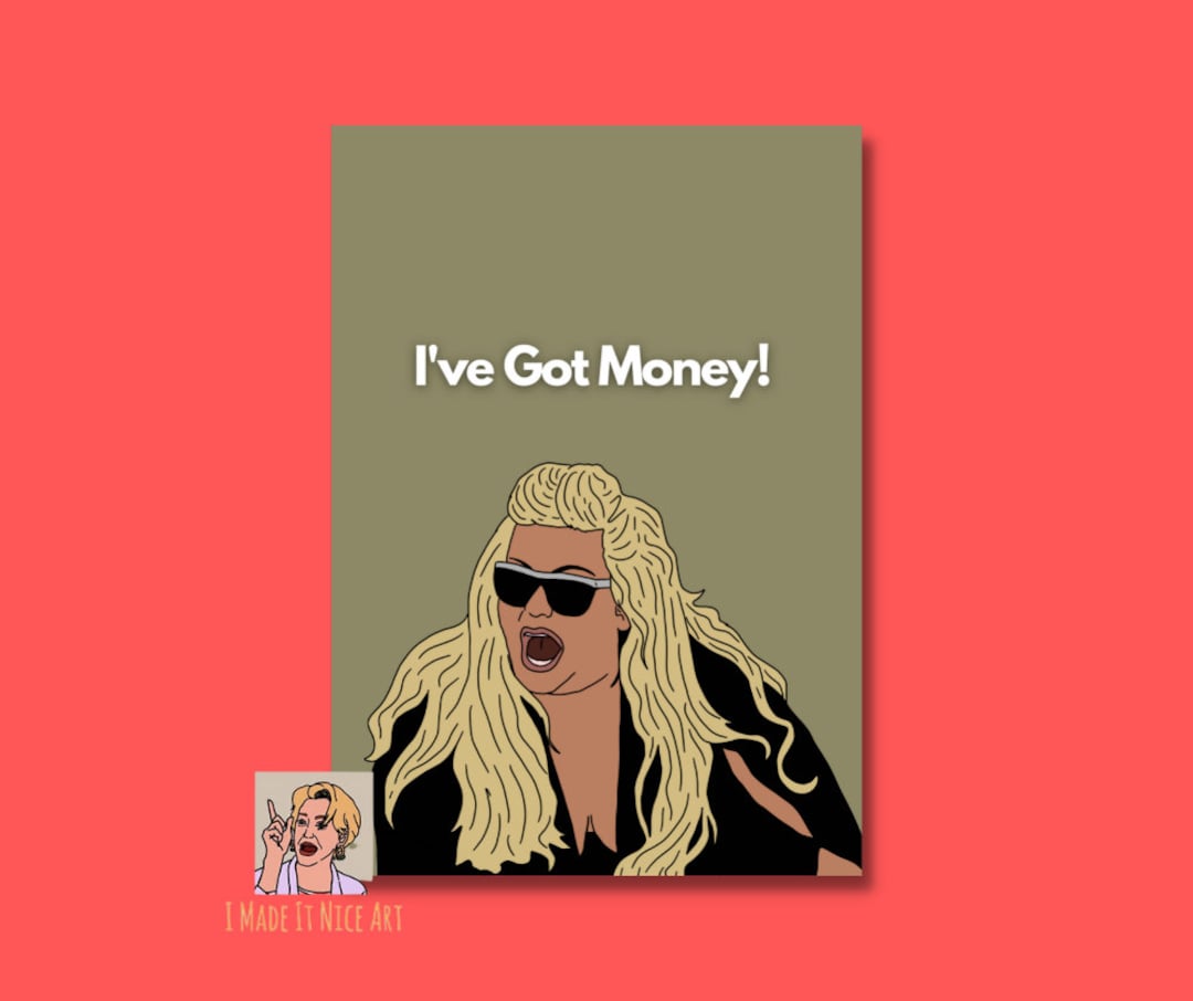 I've Got Money! Gemma Collins Poster - Etsy