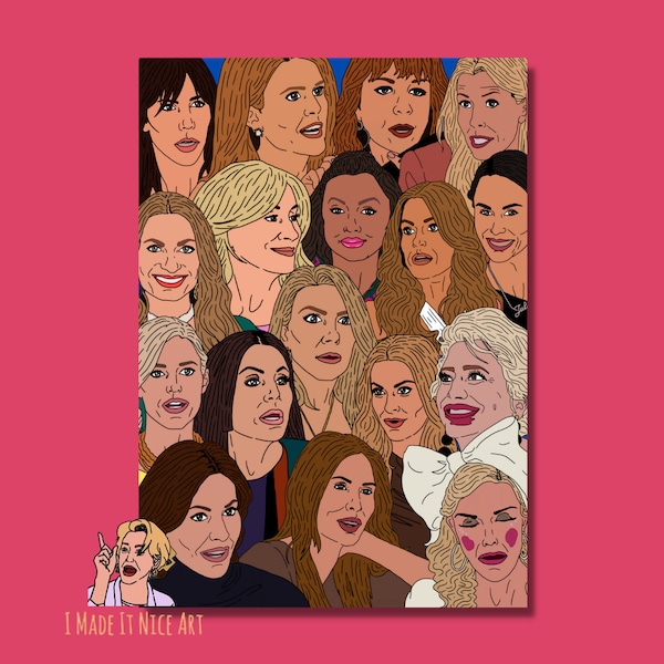 Real Housewives of New York Poster - Etsy