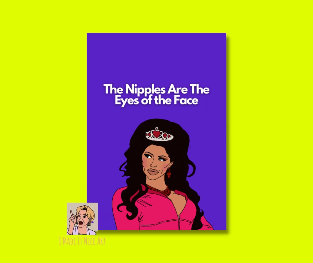 Bimini Bon Boulash Drag Race UK Snatch Game Poster - Etsy Canada