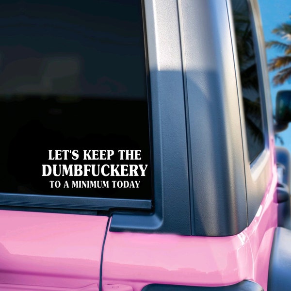 Funny Car Decal - Etsy