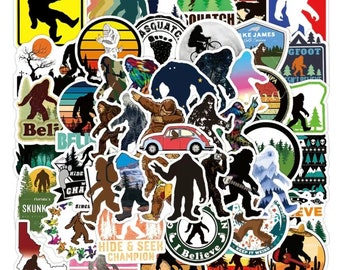Bigfoot Sticker Folk Lore Sticker Single Die Cut Vinyl - Etsy