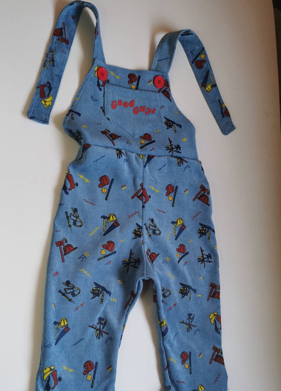 Custom Chucky Clothes overall Good Guys 1:1 Prop - Etsy