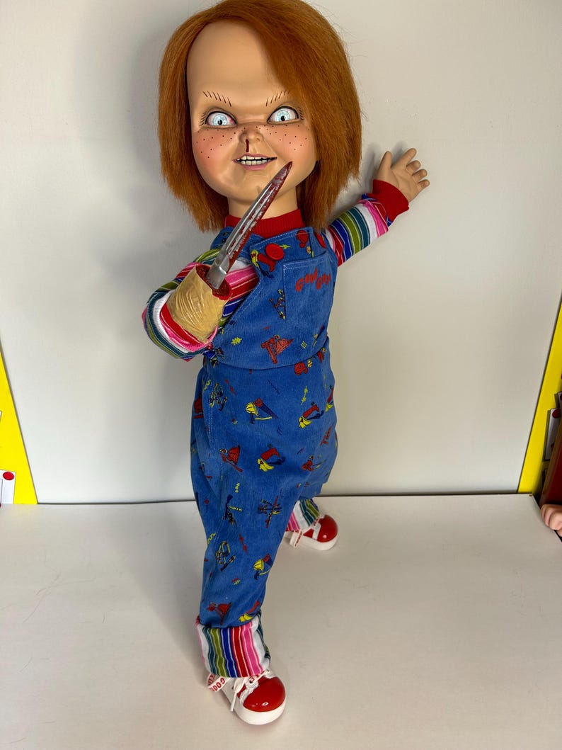 Chucky Angry Knife Chucky Doll Life Size Chucky Prop 1:1 Custom Good ...