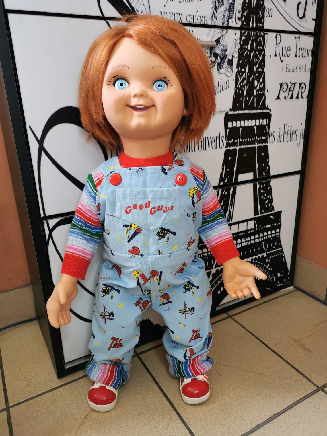 Custom Chucky Clothes overall Good Guys 1:1 Prop - Etsy