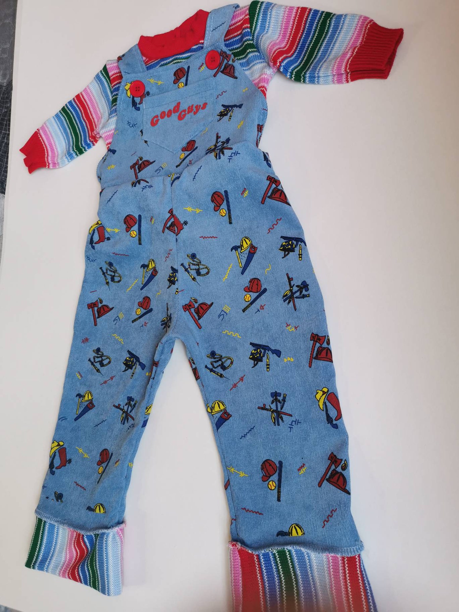 Chucky Series Clothes 1 X Overalls and 1 X Sweater Good - Etsy