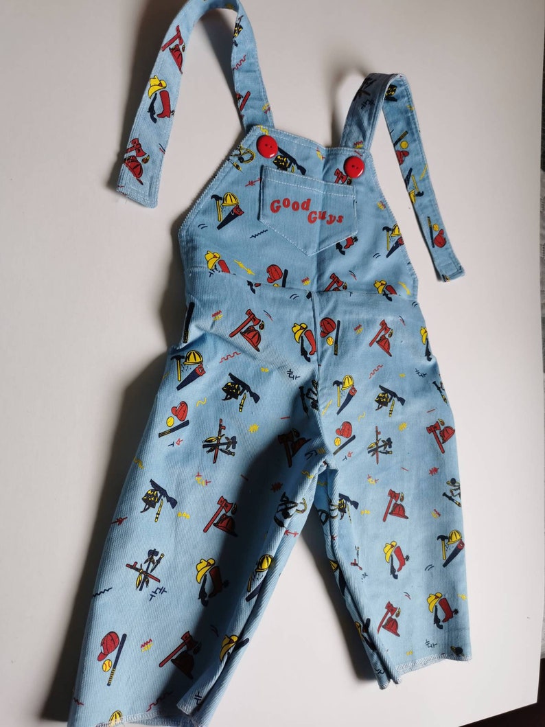 Custom Chucky Clothes overall Good Guys 1:1 Prop - Etsy