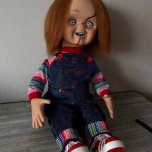 Chucky Doll Life Size Prop - Curse of Chucky Doll (E) - Custom Good ...