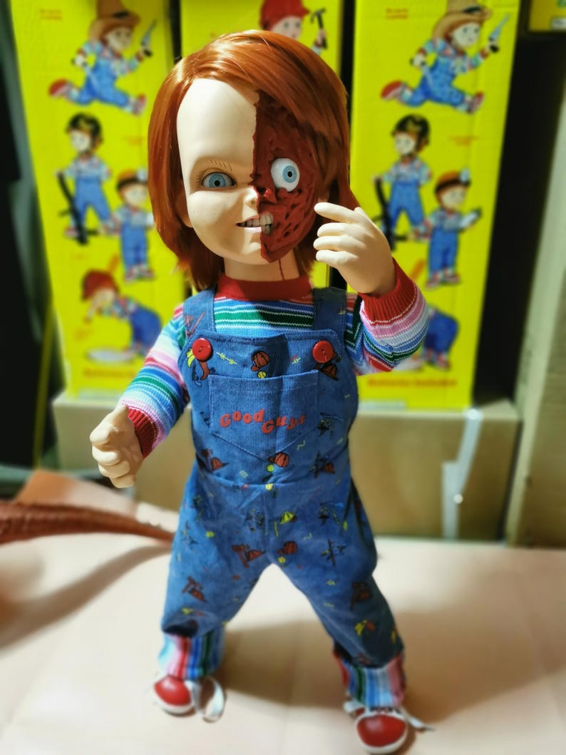 Chucky Doll Life Size Prop 1:1 Child's Play 3 Custom Good Guys Pizza - Etsy
