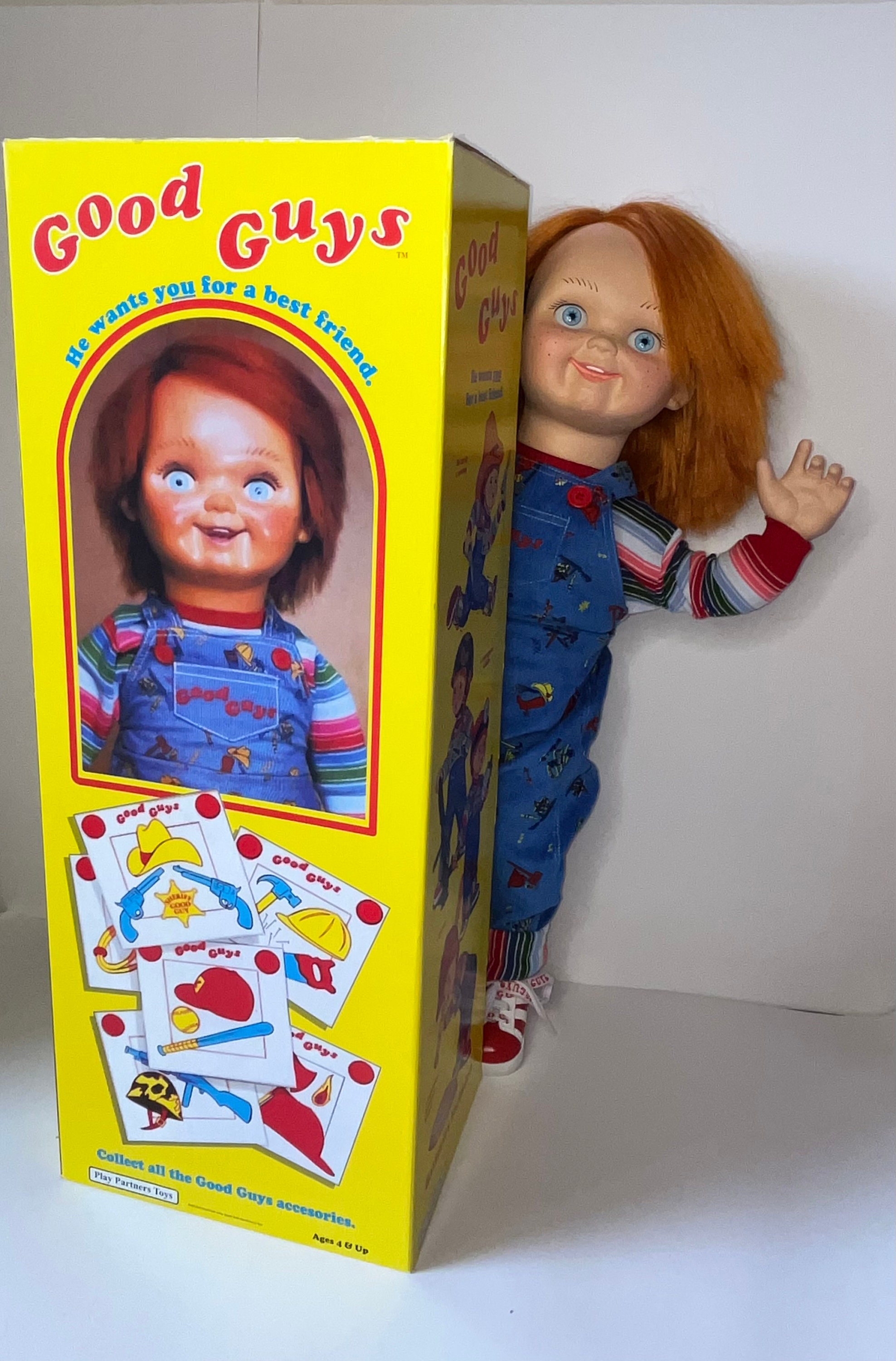 Chucky Doll Life Size A Chucky Prop 1:1 Custom Good Guys - Etsy España