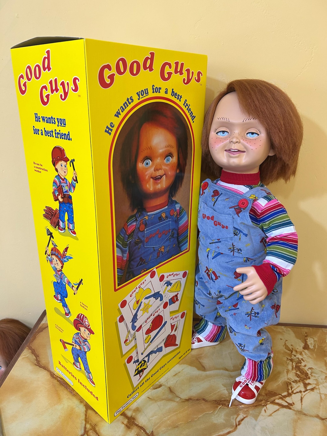 Chucky CP3 Doll Life - Chucky Prop 1:1 - Custom Good Guys CP3 - Etsy