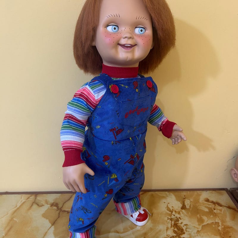 Life Size Chucky Doll Head - Etsy Australia