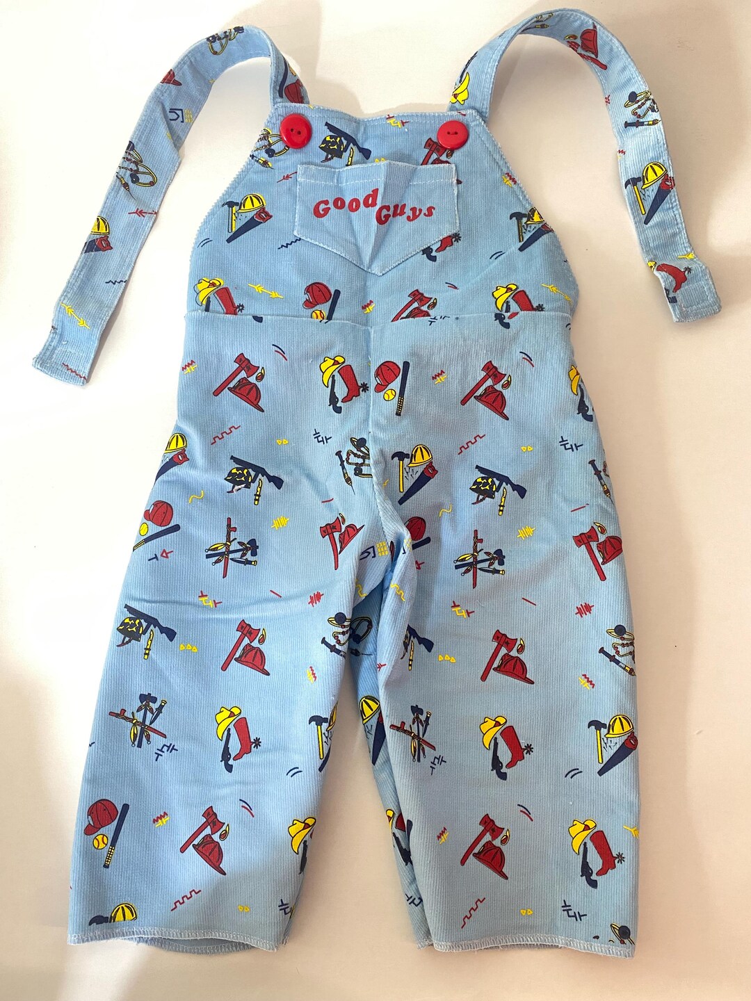 Good Guys Clothes Overalls - Child's Play - Charles Series - Chucky ...