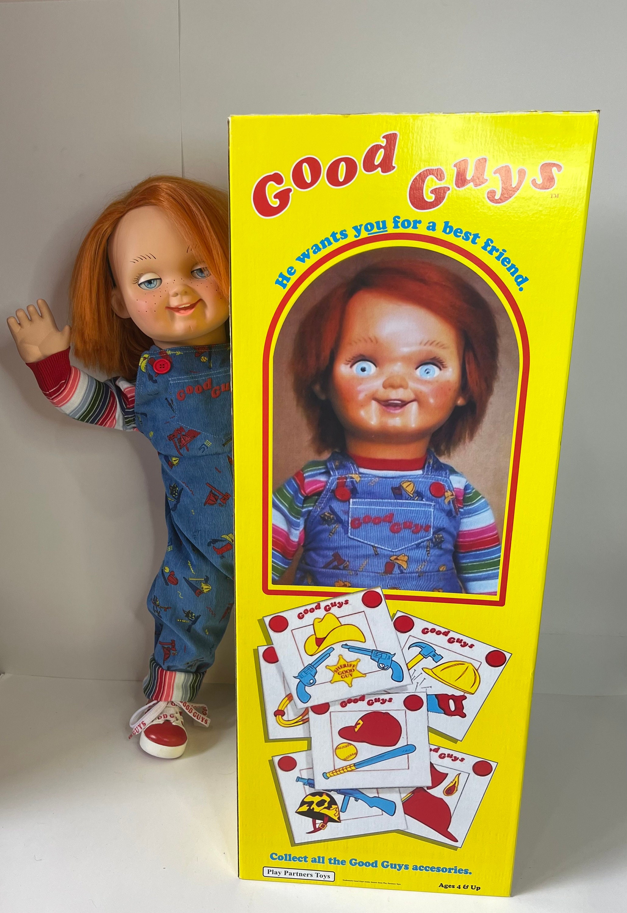 Chucky Doll Life Size (B) - Chucky Prop 1:1 - Custom Good Guys - Etsy