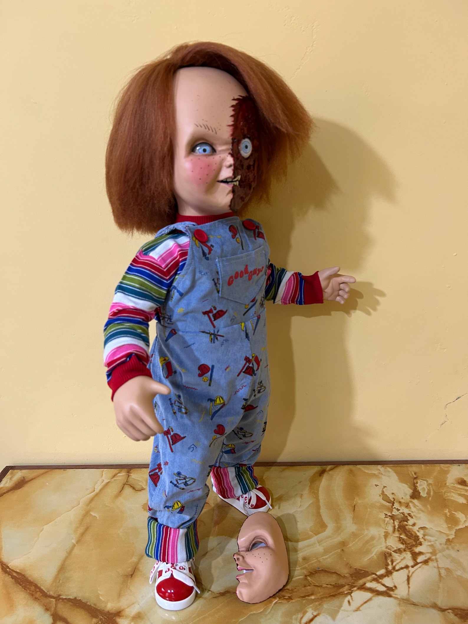 Chucky Doll Life Size Prop 1:1 - Child's Play 3 - Custom Good Guys ...