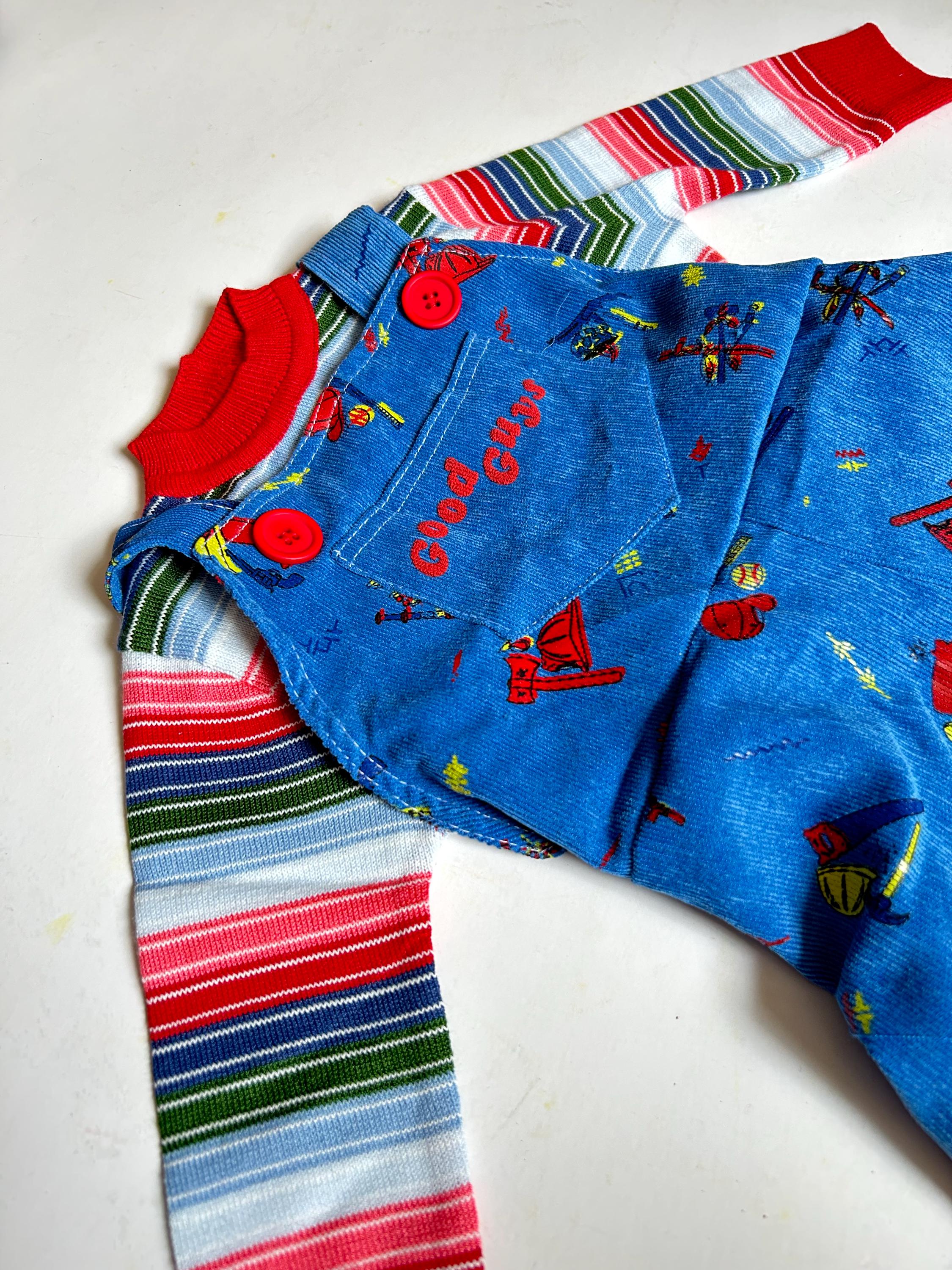 Chucky Overalls and Sweater / Chucky Clotes / Child's Play - Etsy